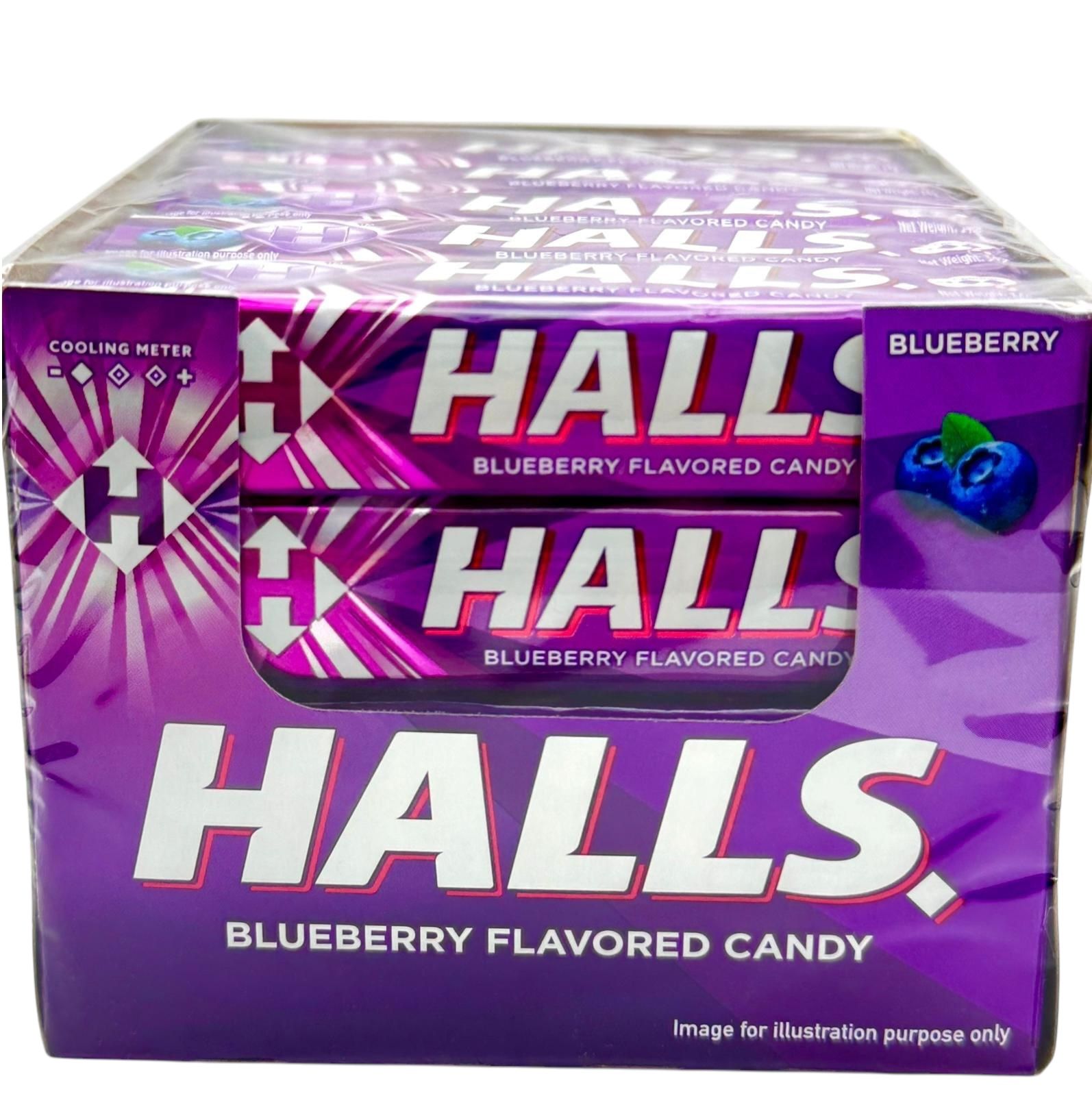 Halls Blueberry Candy Cough Drops 20ct – Empire Snack Distributors